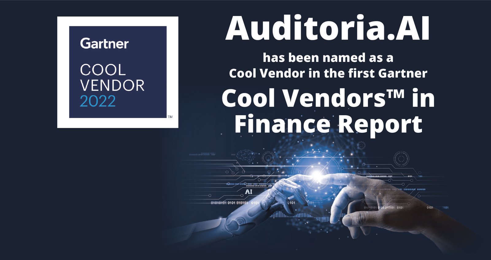 Auditoria Recognized as a Gartner Cool Vendor in Finance